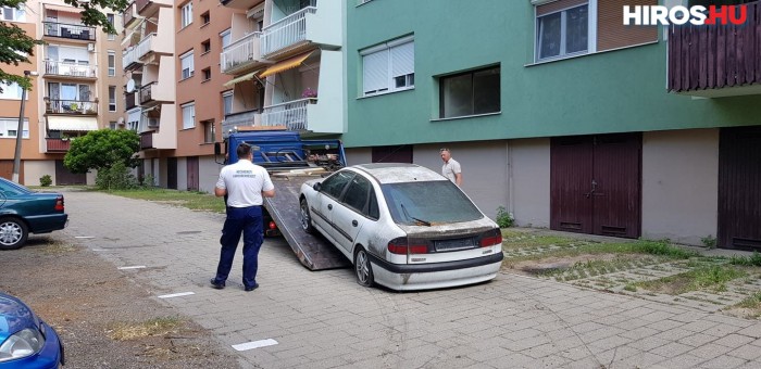 Roncs autóktól szabadította meg a közterületeket a Városrendészet ...